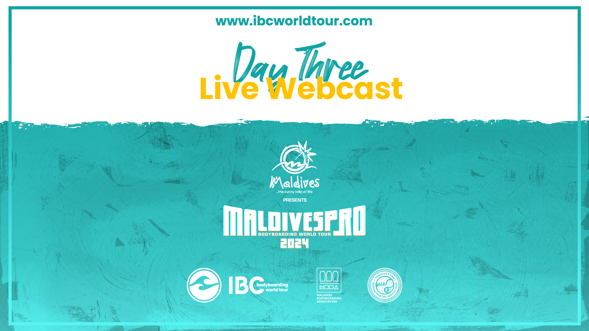 Day 4 Live Stream 2024 Visit Maldives Pro - IBC World Bodyboarding Tour