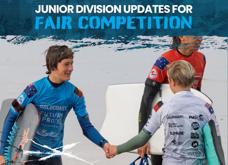 UPDATES FOR THE JUNIOR DIVISION - IBC Bodyboarding World Tour